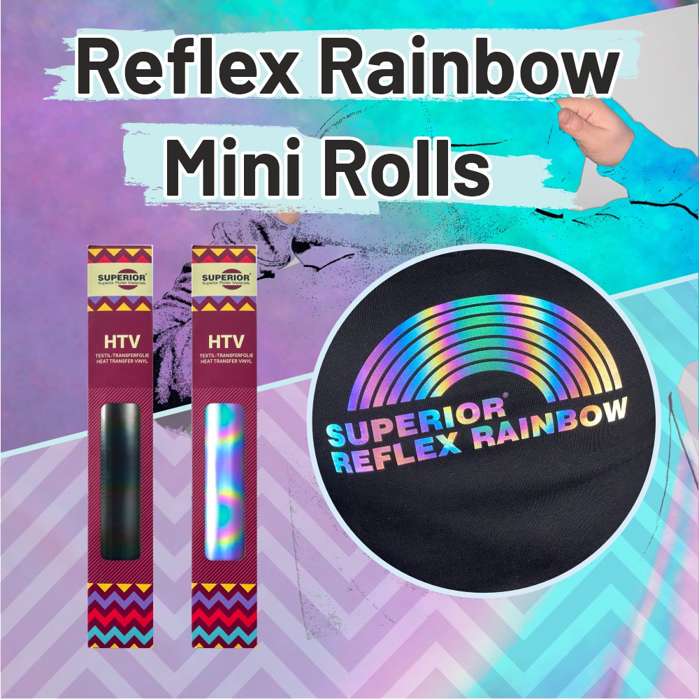 Reflex Rainbow Flex Film Mini Rolls
